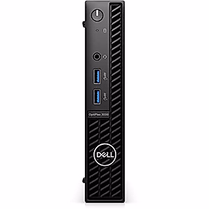 Dell Optiplex 3000 3000 Micro Tower Desktop (2022) | Core i7-4TB SSD - 8GB RAM | 12 Cores @ 4.9 GHz - 12th Gen CPU Win 11 Pro (Renewed)