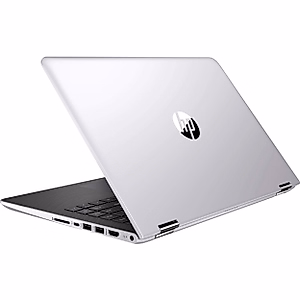 HP Pavilion x360 14-inch Convertible Laptop, Intel Core i5-8250U Processor, 8 GB RAM, 256 GB Solid-State Drive, Windows 10 Home (14-ba110nr, Silver)
