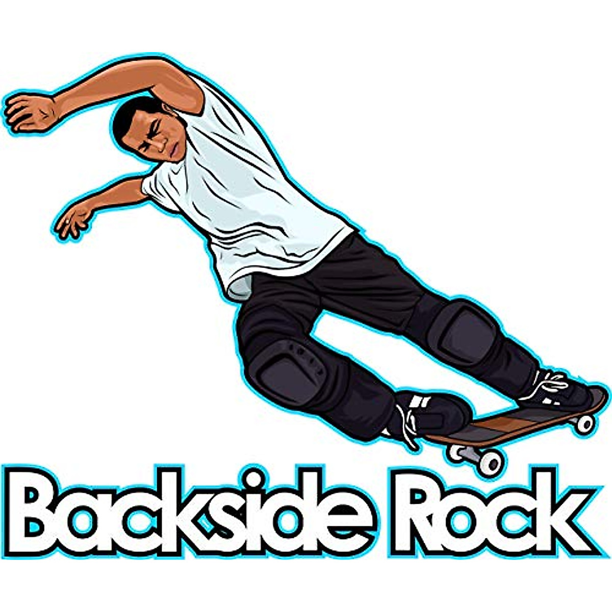 LN Backside Rock Skateboard Hooks | Premium Wall Hanger Setup | Skate Holder Rack Display | Vertical and Horizontal Hook | Deck and Full Setup for Heavy Duty Quality. (01)