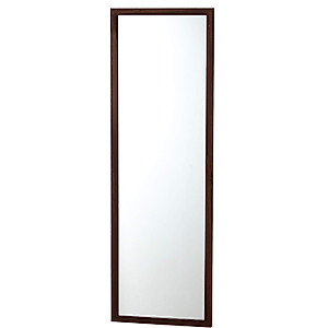 Takeda Corporation WLM-90DBR Wall Mirror 90 Dark Brown Mirror 11.8 x 0.6 x 35.4 inches (30 x 1.5 x 90 cm)
