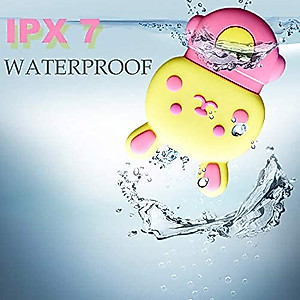 Baby Teething Toys, Caromolly Vibrating Teether Toy, Teether Toys for Babies 0-12 Months, Electric Soothing Teether for Sensory Exploration and Teething Relief, Cute Cartoon Shape, BPA-Free