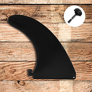 SereneLife Stand-Up Inflatable Paddle Water Fin - for Free-Flow Inflatable SUP Stand-Up Paddle Board Models SLSUPB06, SLSUPB08, SLSUPB105, SLSUPB125, SLSUPB135 & SLSUPB145 -PRTSLSUNEWFIN5