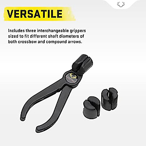 TenPoint Bednar Perfect Puller 2.0 - Easily Remove Arrows from High-Density Targets & Deactivate Alpha-Blaze Lighted Nocks