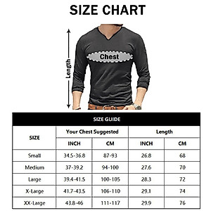 JEEING GEAR Men Short Sleeve Athletic Shirts Slim Fit Cotton V Neck Black Color Size L