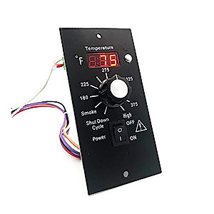 Digital Thermostat Pro Controller Compatible with Traeger Pellet Grills, Traeger Replacement Parts Upgrade Control Board Panel Temperature Thermometer, with RTD Temperature Sensor