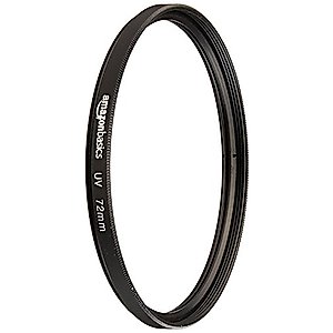 Amazon Basics UV Protection Camera Lens Filter - 72mm