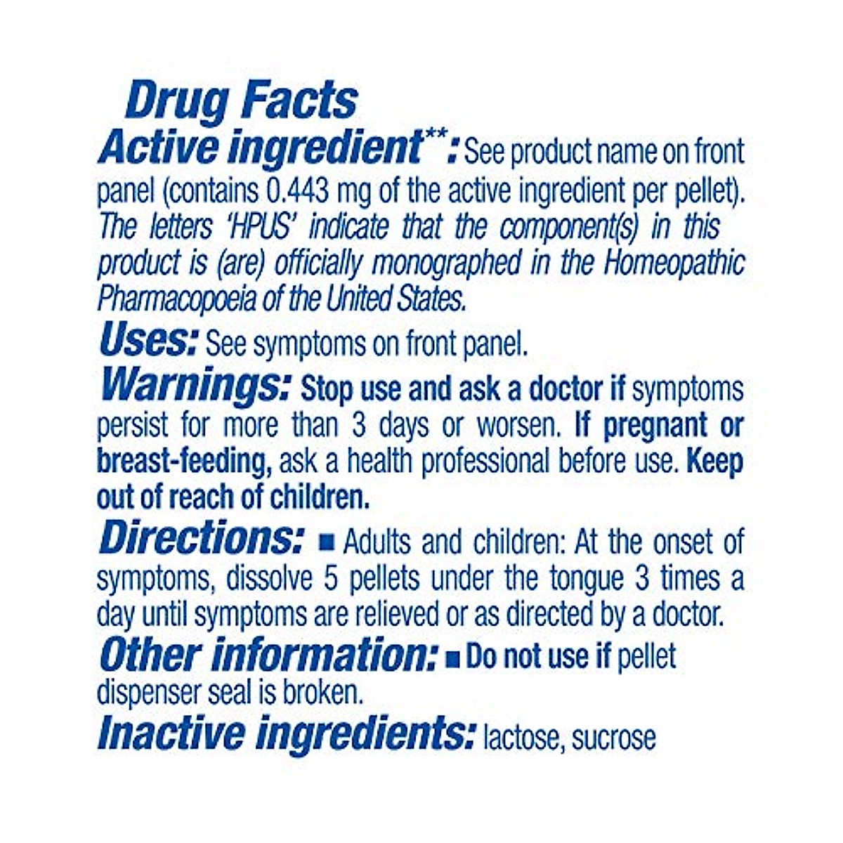 Boiron Natrum Sulphuricum 200Ck Homeopathic Medicine for Bronchial Irritation - 80 Pellets