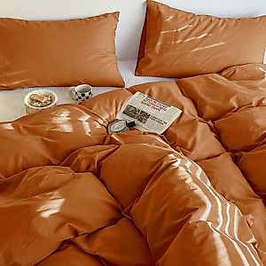 Qeeruim Floral Duvet Cover Set Queen Size, 3pcs White Green Microfiber Skin-Friendly Breathable Duvet Cover with Zipper Closure, Flower Printed Comforter Cover for Bedroom Guestroom Decor