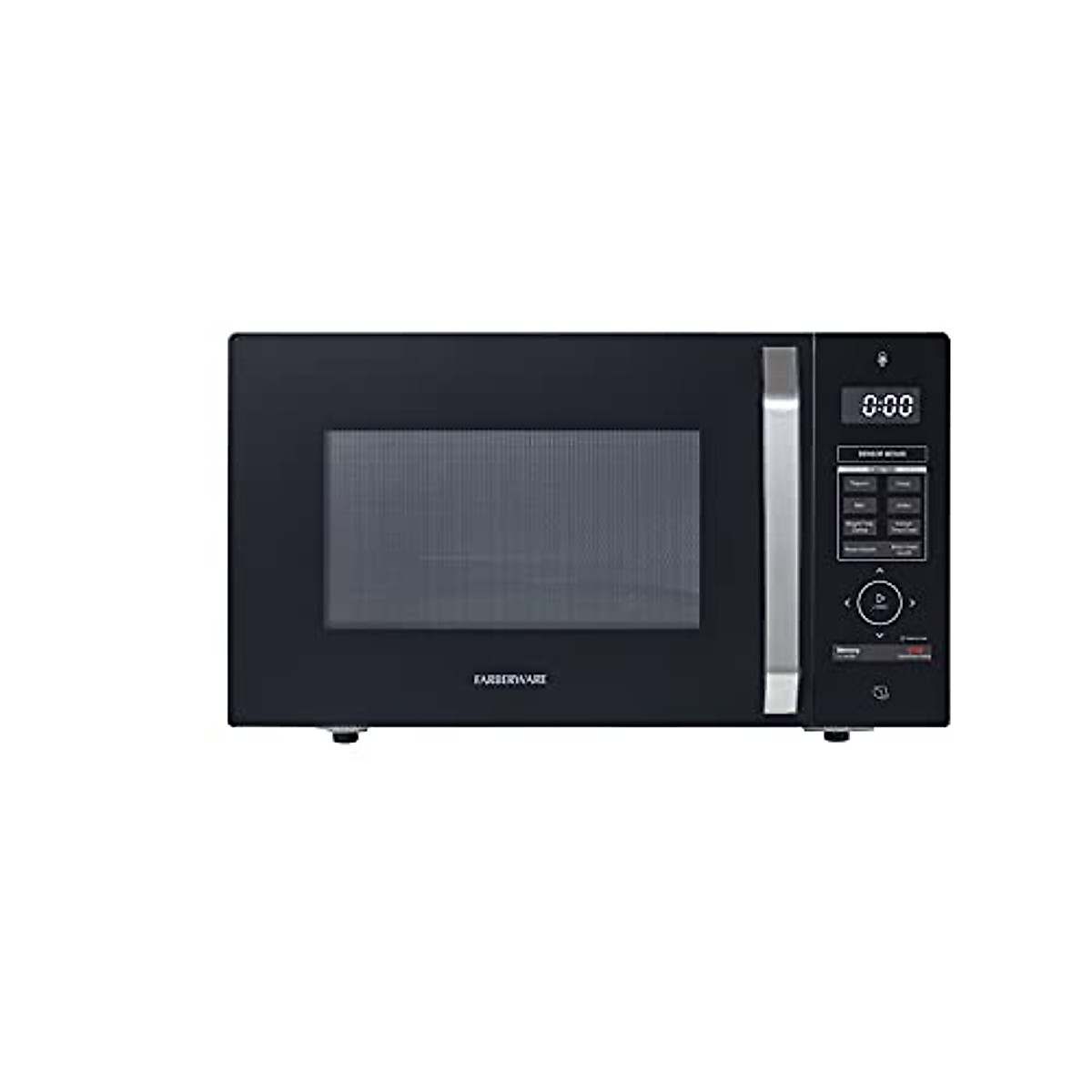 Farberware FM11VABK 1.1 Cu. Ft. Smart Voice Activated Microwave, Black