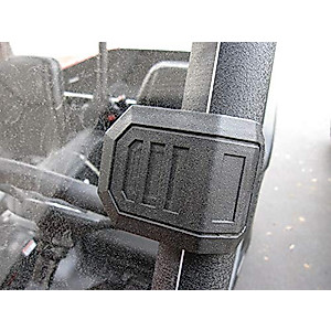 Chikia 6PCS Front Windshield Mount Clamps Straps Kit Compatible For Hisun UTV 400 500 700 800 strike550 Massimo msu 500 700 Axis 500 700 Coleman 500 700 Cub Cadet 500 700 Bennche 500 700