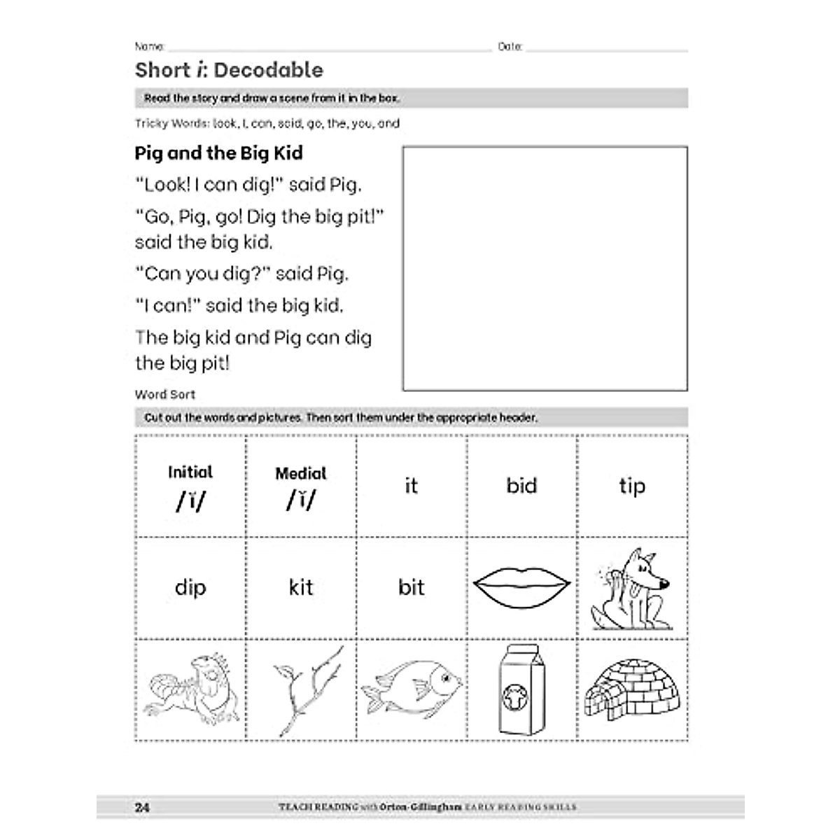 Teach Reading with Orton-Gillingham: Early Reading Skills: A Companion Guide with Dictation Activities, Decodable Passages, and Other Supplemental ... Struggling Readers and Students with Dyslexia