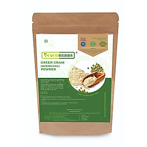 Green Gram Powder | 200 Gms/0.44 Lbs | Flawless And Glowing Skin | Moong Dal | Hair Care | Skin Care | Culinary Use