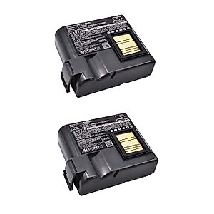 (2PACK) Replacement Battery for QLN420 ZQ630 P1040687 P1050667-016 BTRY-MPP-68MA1-01 Printer 4400mAh 7.4V