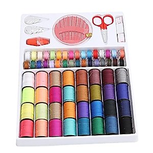 IRDFWH Sewing Kits Portable DIY Multi-Function Box Set Handmade Knitting Stitching Embroidery Thread Accessories