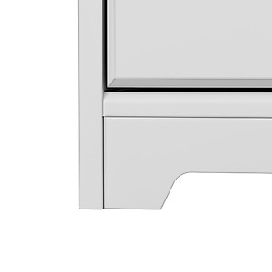 Bush Furniture Cabot 2 Drawer Lateral File Cabinet, White