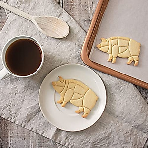 Pig Butcher Cut cookie cutter, 1 piece - Bakerlogy