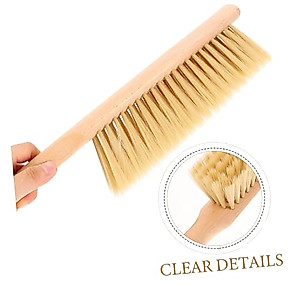 GAROZATION 1 Set Broom Bucket Manual Carpet Sweeper Hand Broom Cleaning Brush Snow Cleaning Dustpan Housekeeping Cleaning Tool Hair Remover Brush Counter Dusting Brush Sofa Duster Iron