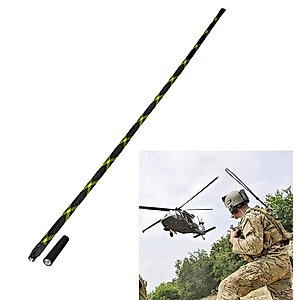 Bingfu Dual Band VHF UHF 136-520MHz 42.9 inch Foldable Camouflage CS Tactical SMA Female Ham Radio Antenna for BaoFeng UV-5R UV-82 BF-F8HP Kenwood Wouxun HYT Handheld Two Way Radio Walkie Talkie