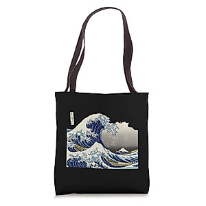 The Great Wave off Kanagawa - Retro Japanese Gift Tote Bag