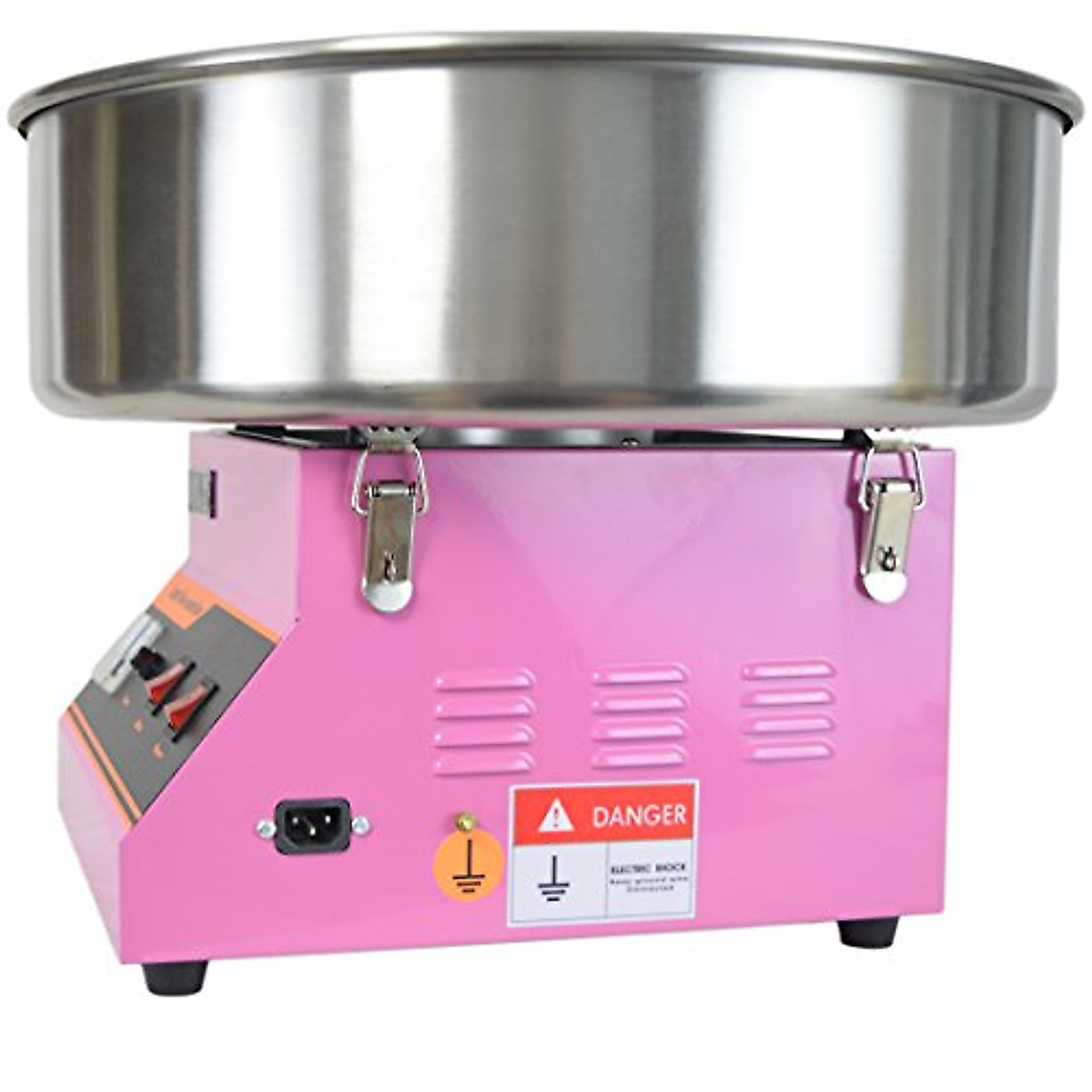 VIVO Pink Electric Commercial Cotton Candy Machine, Candy Floss Maker CANDY-V001