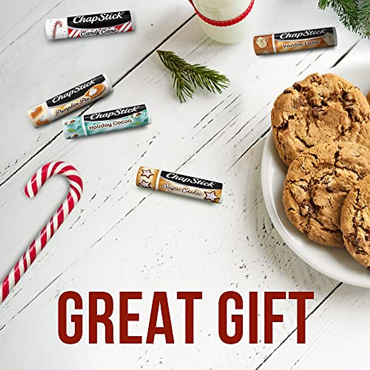 ChapStick Holiday Collection Holiday Lip Balm Variety Gift Box - 0.15 Oz (Pack of 5)