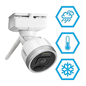 Lorex Wireless Security Camera System, 1080p HD Wire Free Cameras with Motion Detection Surveillance, Active Deterrence, 64GB MicroSD, 6 Channel NVR, 2 Battery Operated Cameras (M. ) (Renewed)
