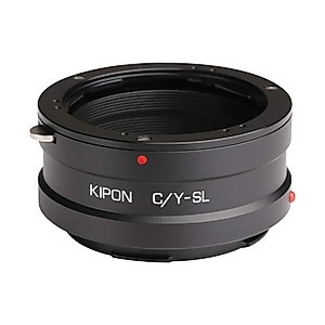 KIPON Adapter for Using Contax Yashica Mount Lens on Panasonic Sigma L Leica SL TL Mirrorless Camera