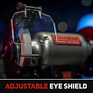 BUCKTOOL 6-Inch 1/3HP Low-Speed Bench Grinder, High Precision Wobble-free Wheel Grinder, TLG-150S