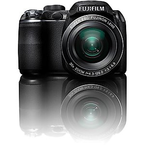 Fujifilm FinePix S4000 14 MP Digital Camera with Fujinon 30x Super Wide Angle Optical Zoom Lens and 3-Inch LCD