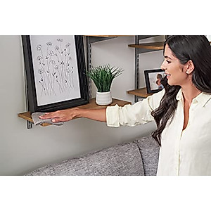 Rubbermaid 12"x24" Decorative Board, Golden Oak, Adjustable Shelf, Wood for Home/Garage Storage/Shelving