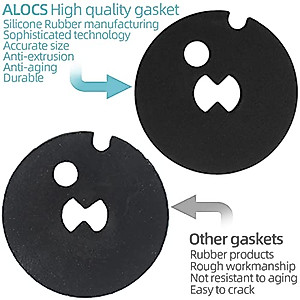 Water Softener Venturi Gasket, Compatible with Kenmore, Kenmore Elite & Ecodyne, Whirlpool, Kenmore Water Softener Parts Replacement, Part Number 7204362（6 PACK)