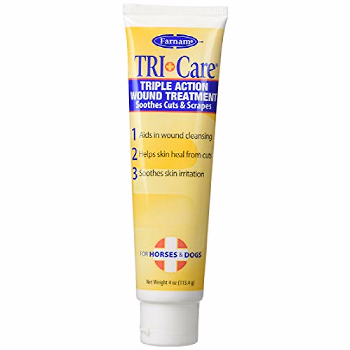 Farnam TRI-Care Triple Action Wound Treatment, One Size, for Dogs and Horses