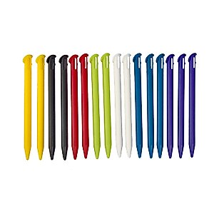 16 Pack Stylus Pens for New 3DS XL and New 3DS LL Slot Replacement Pen Plastic Touch Pen