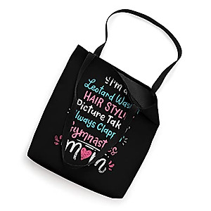 Im A Leotard Washin Hair Stylin Gymnastics Mom Mothers Day Tote Bag