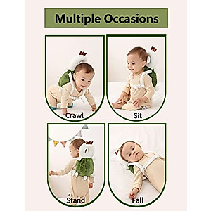 Baby Walker Head Protector Backpack Wear,Toddler Head Protection Safety Pad,Turtle