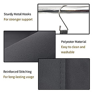 GRANNY SAYS Bundle of 1-Pack Over The Door Closet Organizer & 1-Pack Hanging Closet Organizer