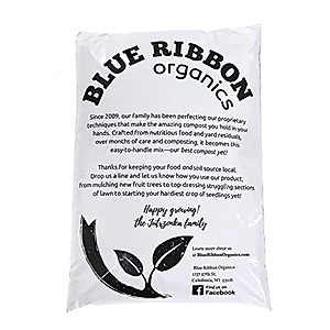 Blue Ribbon Organics OMRI Certified Organic Compost Size: 3.0 Gallons, 12-15 Pound Bag