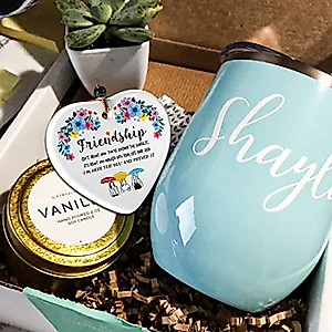 Friendship Gifts for Women Best Friends Ornament Keepsake Heart Ceramic Plaque Birthday for BFF Bestie Soul Sister