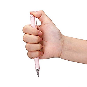 RIANCY 12 PCS Retractable Gel Pens Set with Black Ink - Best Pens for Smooth Writing & Comfortable Grip - Cute Pink Pens for Journaling - Great for School, Office, or Personal Use