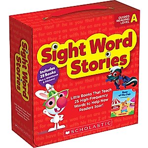 Sight Word Stories: Guided Reading Level A: Fun Books That Teach 25 Sight Words to Help New Readers Soar (Scholastic Guided Reading Level a)