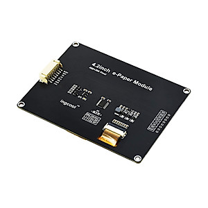 Ingcool 4.2inch e-Ink Display Module, 400x300 Resolution Two-Color E-Paper Display epaper Screen Compatible with Raspberry Pi,Arduino,Nucleo SPI Interface Support Full Refresh