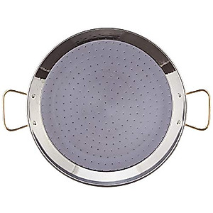Garcima 14-Inch Stainless Steel Paella Pan, 36cm