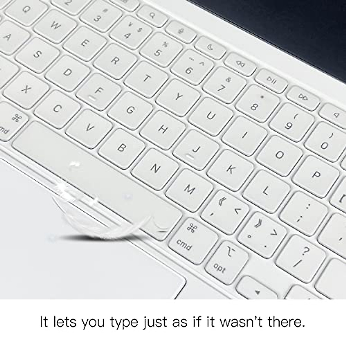 CaseBuy Ultra Thin Keyboard Cover for 2022 Apple 10.9 inch iPad(10th Generation) Magic Keyboard Folio Protective Skin, US Keyboard Layout