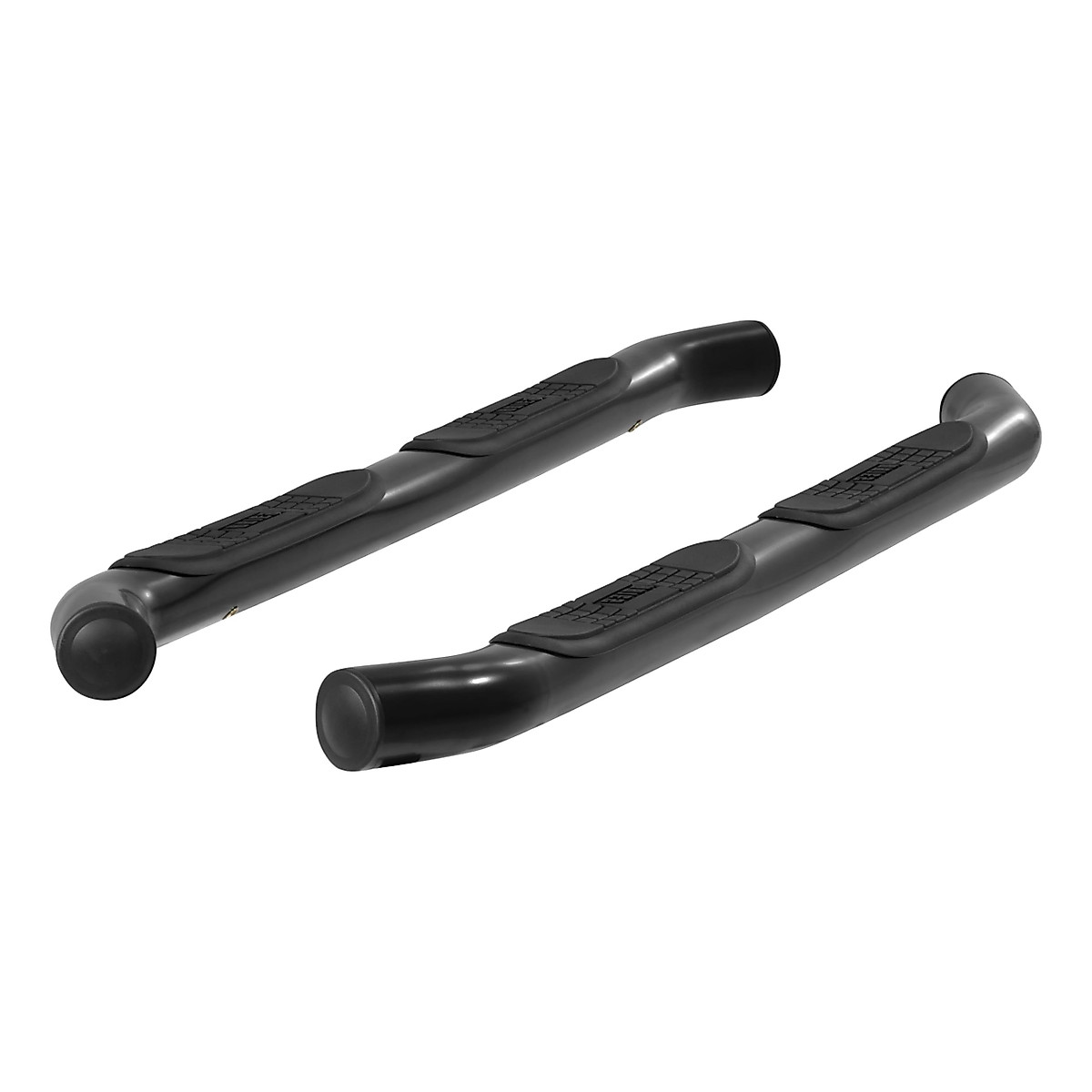 ARIES 202011 3-Inch Round Black Steel Nerf Bars, No-Drill, Select Toyota FJ Cruiser