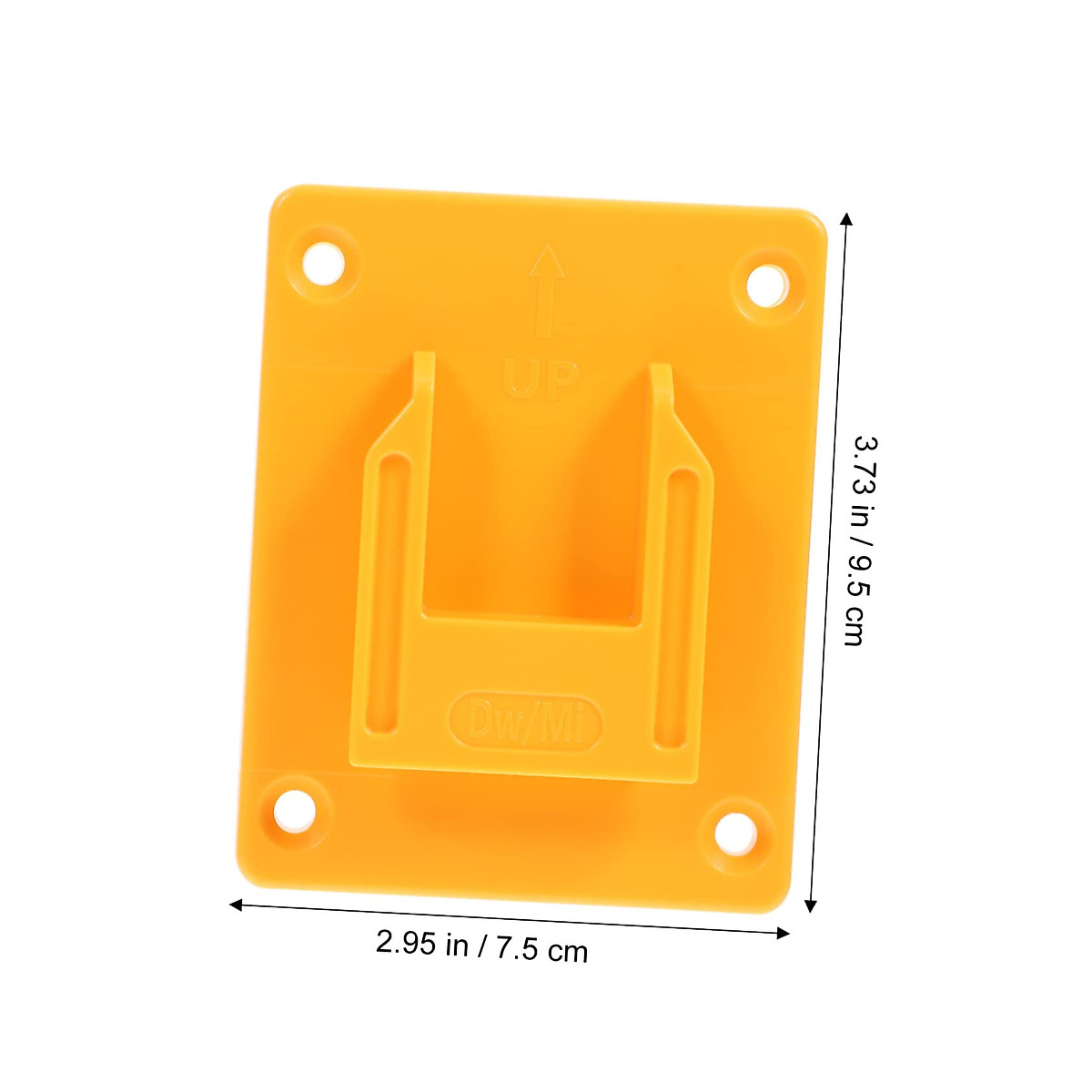 VILLCASE 24 Pcs Battery Suspension Bracket Drill Battery Dock Holders M18 Battery Wall Mount Electric Tool Storage Holder Milwaukeetool Tool Mount Holders Abs Lithium Battery Wall Hanging