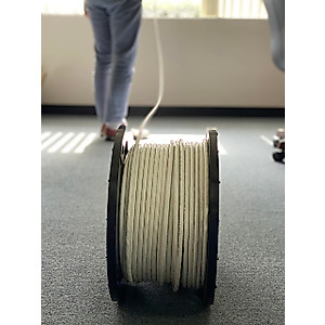 Elite 250ft. Cat8 Shielded Riser (CMR), 40Gb, 2000MHz, S/FTP 22AWG, Solid Bare Copper, UL Listed, ETL Listed, PoE++ (White, 250ft.)