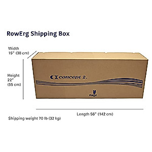 Concept2 RowErg Indoor Rowing Machine - PM5 Monitor, Device Holder, Adjustable Air Resistance, Easy Storage