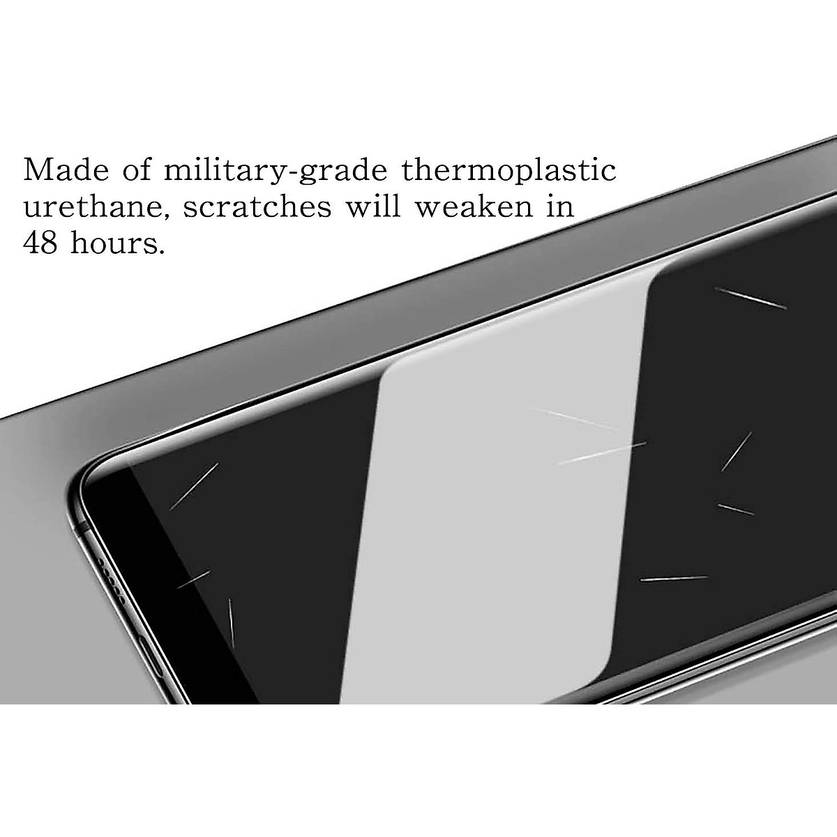 Synvy Privacy Screen Protector, Compatible with IO DATA I O LCD-AD194EB LCD-AD194EW 18.5" Display Monitor Anti Spy Film Protectors [Not Tempered Glass]