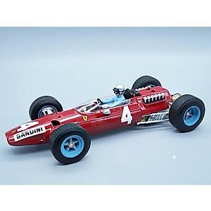 512#4 Lorenzo Bandini Formula One F1 Italy GP (1965) with Driver Figure Mythos Series Limited Edition to 95 Pieces Worldwide 1/18 Model Car by Tecnomodel TMD18-98A