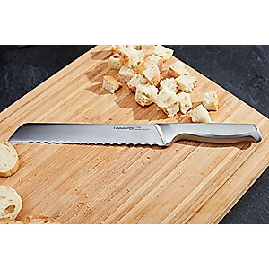 Calphalon Kitchen Knife Set with Self-Sharpening Block, 15-Piece Classic High Carbon Knives